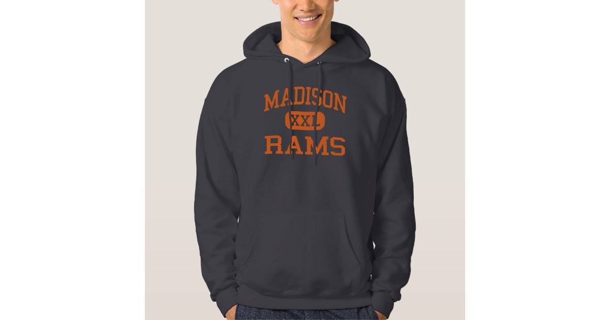 Madison - Rams - High School - Madison Tennessee Hoodie | Zazzle.com