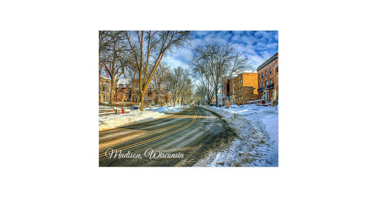 Madison Wisconsin Postcard | Zazzle.com
