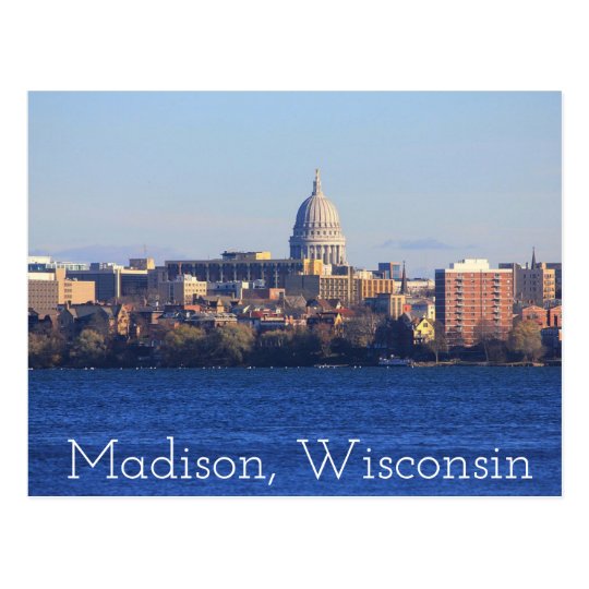 Greetings From Wisconsin Postcard | Zazzle.com