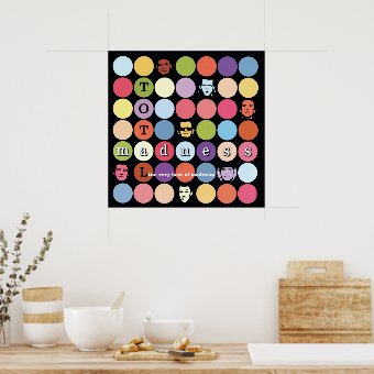 madness band poster | Zazzle