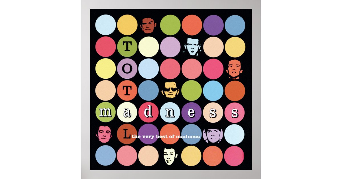 madness band poster | Zazzle