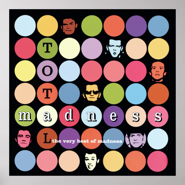 madness band poster | Zazzle