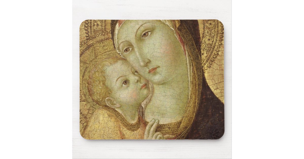 Madonna and Child Mouse Pad | Zazzle