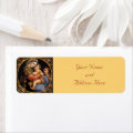 Madonna & Child Christmas Return Address Labels | Zazzle