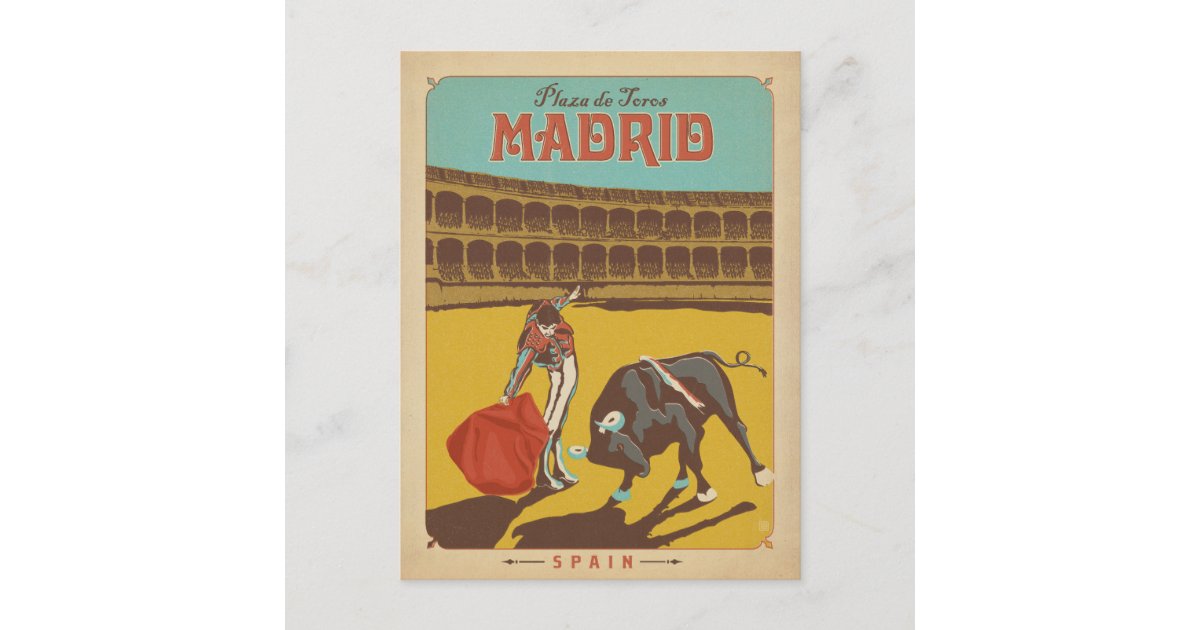 Madrid, Spain Postcard | Zazzle.com