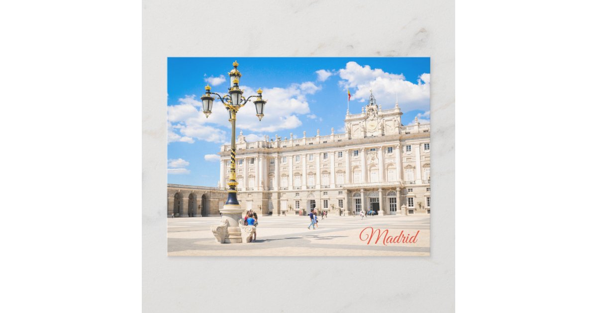 Madrid, Spain Postcard | Zazzle