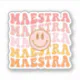 Maestra Gift, Spanish Teacher Appreciation Sticker | Zazzle