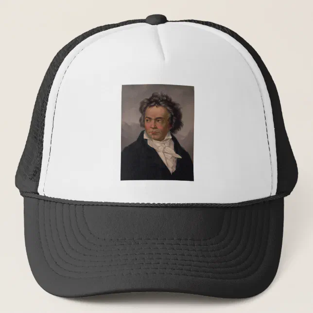 Maestro Ludwig Beethoven Symphony Music Composer Trucker Hat | Zazzle