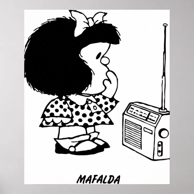 mafalda poster | Zazzle