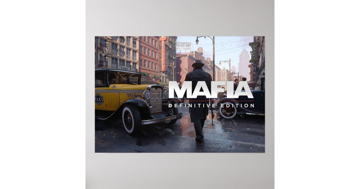 Mafia Definitive Edition Poster | Zazzle