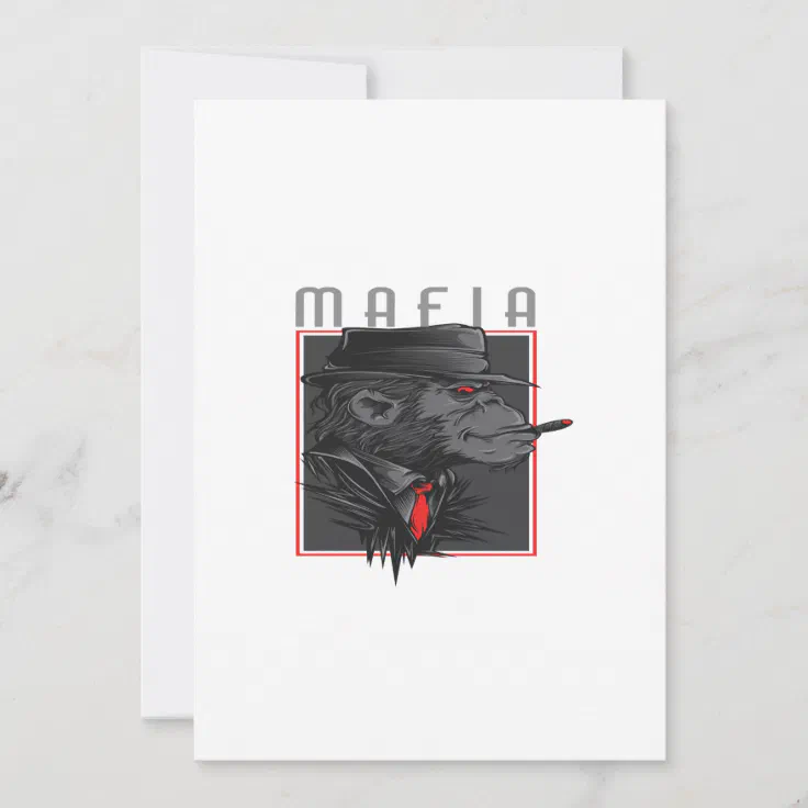 MAFIA INVITATION | Zazzle