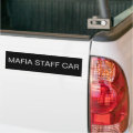 Mafia Staff Car Bumper Sticker | Zazzle