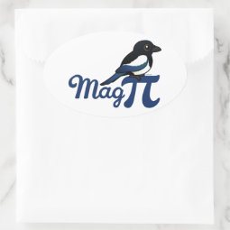 Mag PI Oval Sticker | Zazzle
