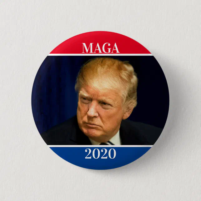 MAGA 2020 BUTTON | Zazzle