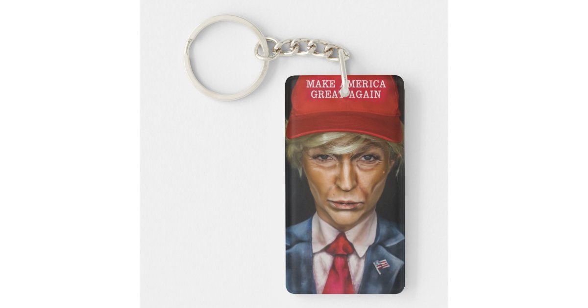 MAGA Keychain | Zazzle