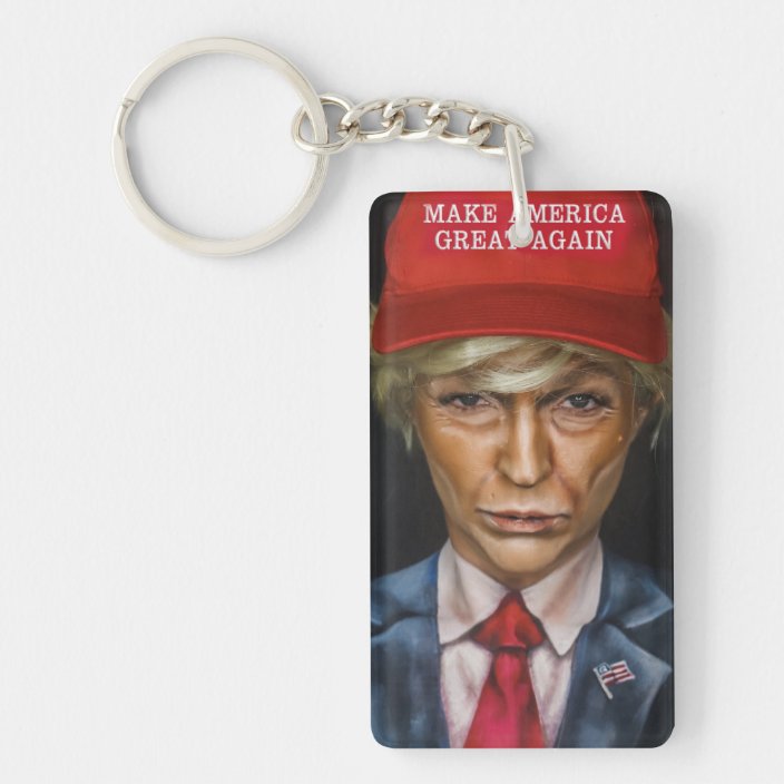 MAGA Keychain | Zazzle.com