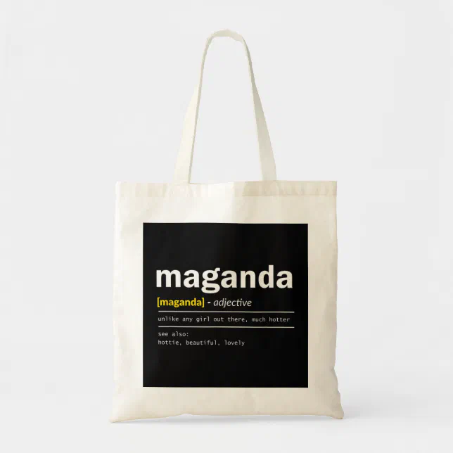 Maganda Filipino Princess Pinay Philippines Filip Tote Bag | Zazzle