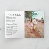 Magazine Cover Wedding QR Code Invitation | Zazzle