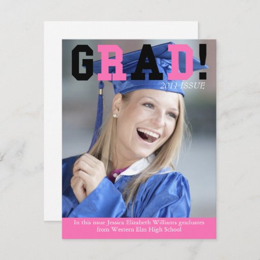 Magazine Style Invitation | Zazzle