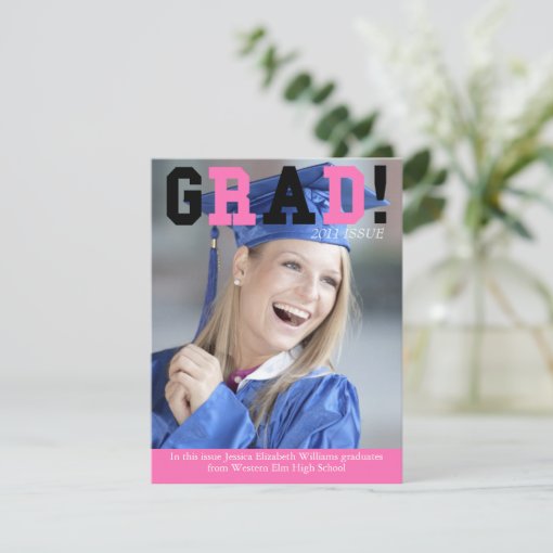 Magazine Style Invitation | Zazzle