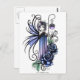 Magdalene Blue Rose Fairy Postcard | Zazzle