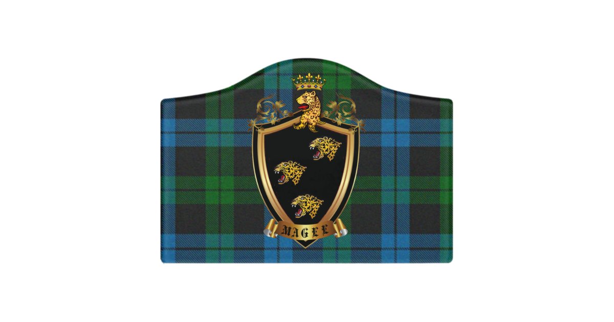 Magee Coat of Arms Sign | Zazzle Magee Coat of Arms Sign | Zazzle