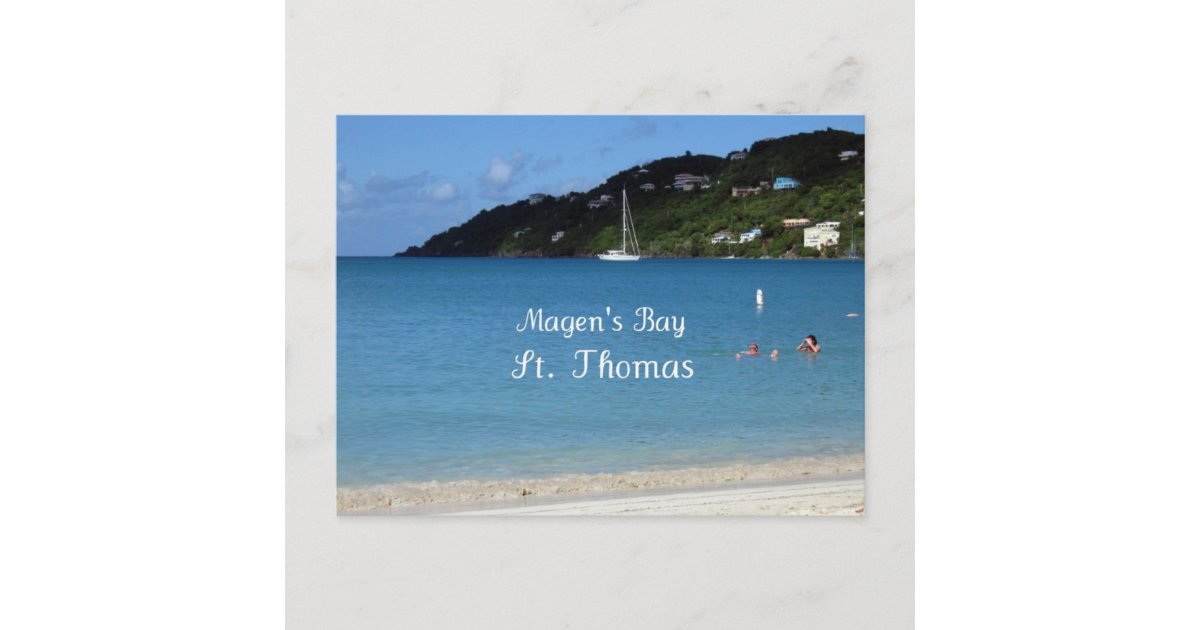 Magen's Bay, St. Thomas Postcard | Zazzle