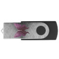 Magenta Jeweled Butterfly Damask Flash Drive | Zazzle