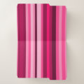 Magenta & Pink Striped Pattern File Folders | Zazzle