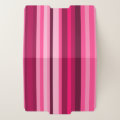 Magenta & Pink Striped Pattern File Folders | Zazzle