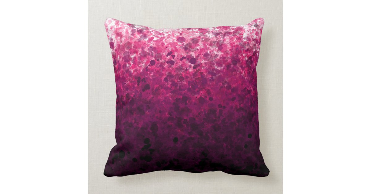Magenta Spots - Throw Pillow | Zazzle.com