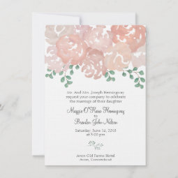 Maggie Hemingway Wedding Invitation | Zazzle
