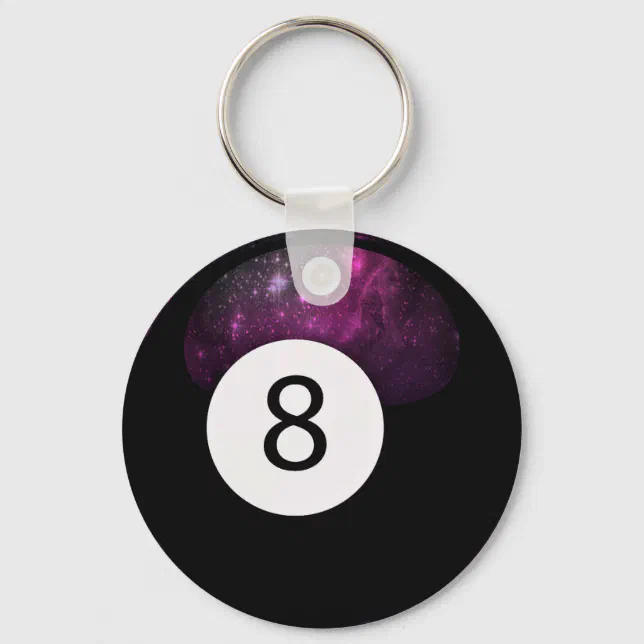 Magic 8 Ball Keychain | Zazzle