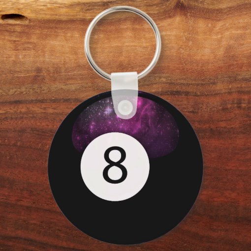 Magic 8 Ball Keychain | Zazzle