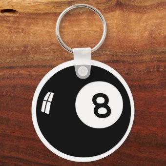 Magic 8 Ball Keychain | Zazzle