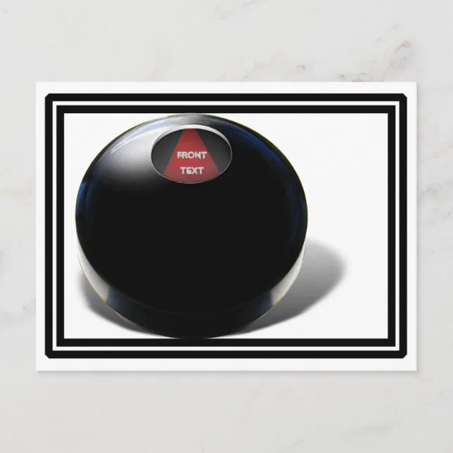 Magic 8 Ball Postcard | Zazzle