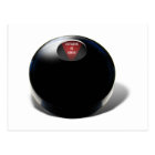 Magic 8 Ball - Your Text Postcard | Zazzle.com