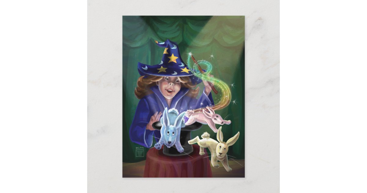 Magic Act Postcard | Zazzle