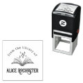 Magic Book Personal Library Custom Name Book Self-inking Stamp | Zazzle