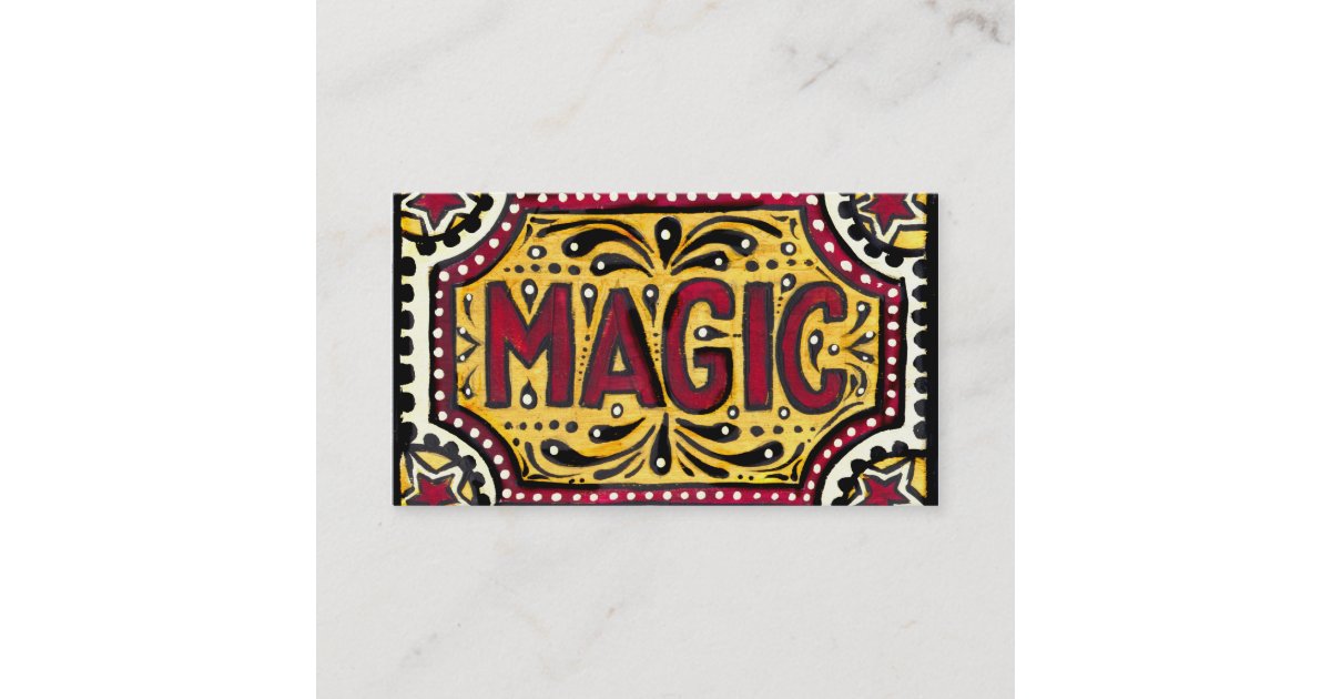 Magic Business Card | Zazzle