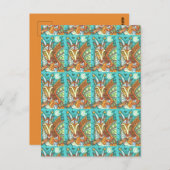 MAGIC CANDY CORN DRAGON, HALLOWEEN FANTASY POSTCARD | Zazzle