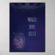 Magic Does Exist FireFly Mason Jar Poster | Zazzle