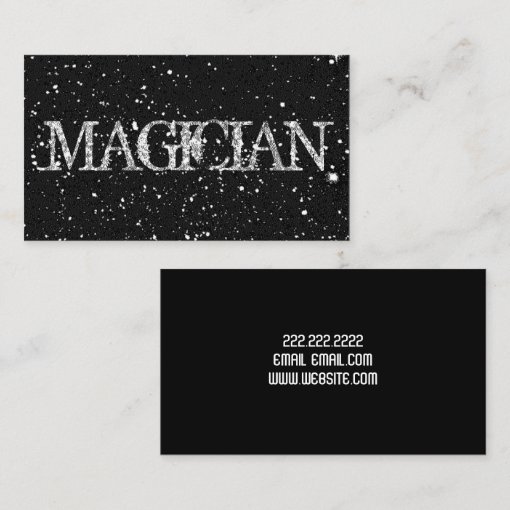 Magic Magician Card Trick Poker Chip Entertainment | Zazzle