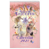 Magic of the Unicorns Calendar 2021 | Zazzle