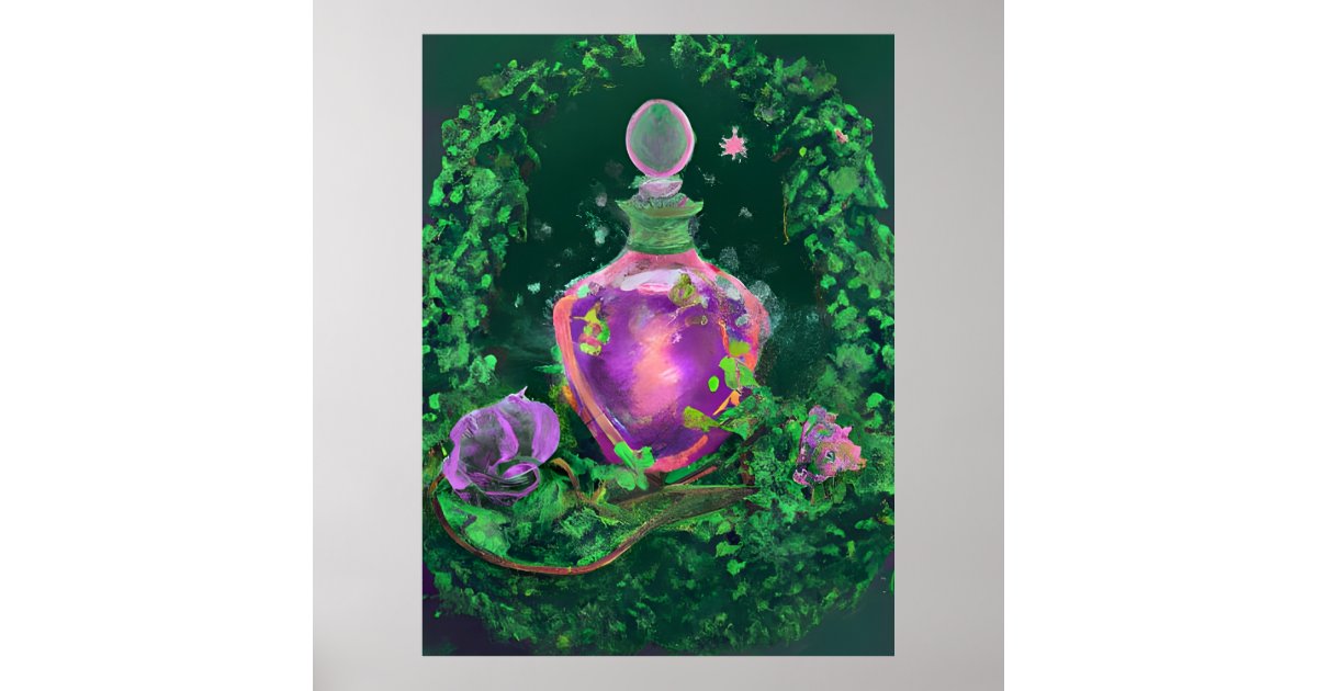 Magic Potion and Ivy Poster | Zazzle