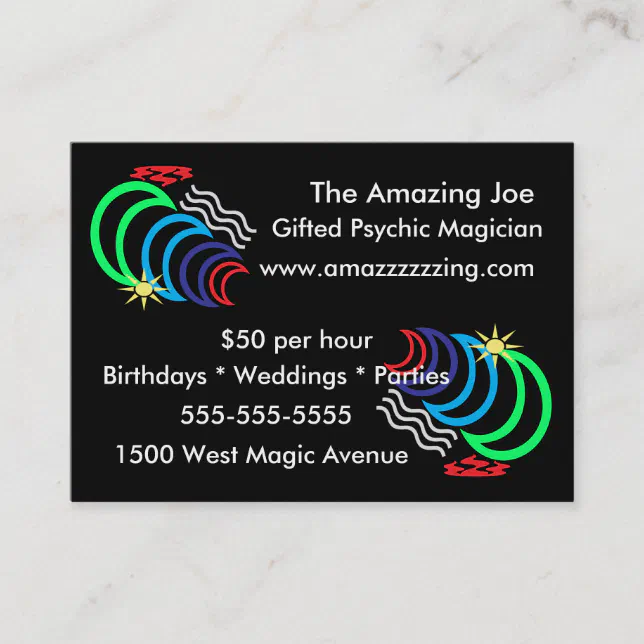 Magic Power Business Cards | Zazzle