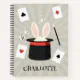 Magic Show Magician Kids Custom Name Notebook | Zazzle