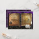 MAGIC SPELL BOOK Halloween Witch Party Invitation | Zazzle