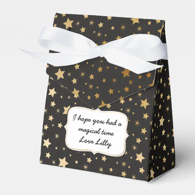 Magic themed Party Gift box | Zazzle