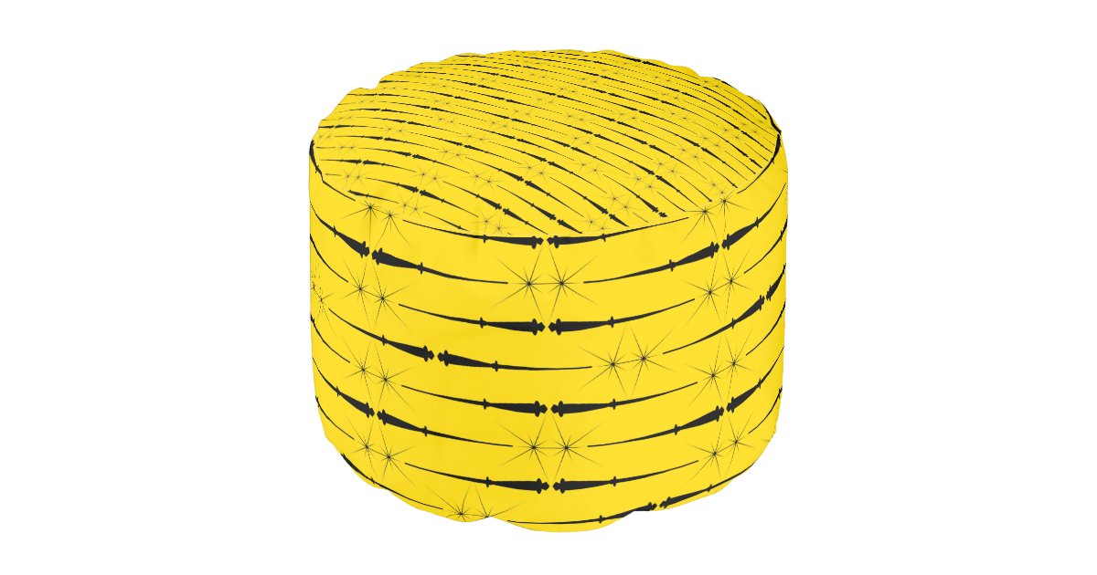 Magic Wands Pouf | Zazzle